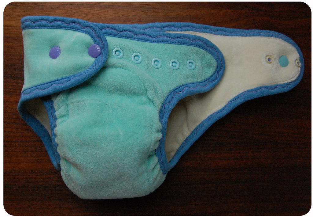 Ready to Ship ~Medium Hand dyed Fitted Cloth Diaper – el bee baby